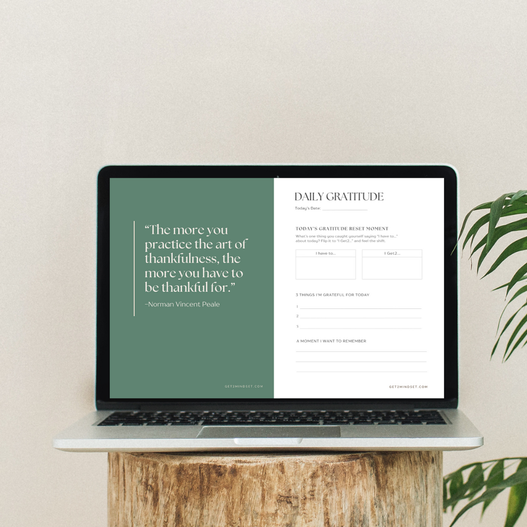 Gratitude Reset Tools | Daily Mindset Shifts That Last – Get2Mindset